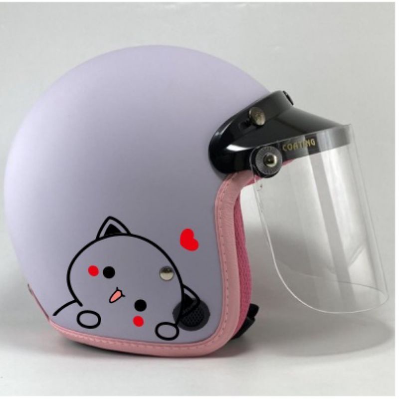 Jual stiker sticker helm emot kucing mochi | Shopee Indonesia