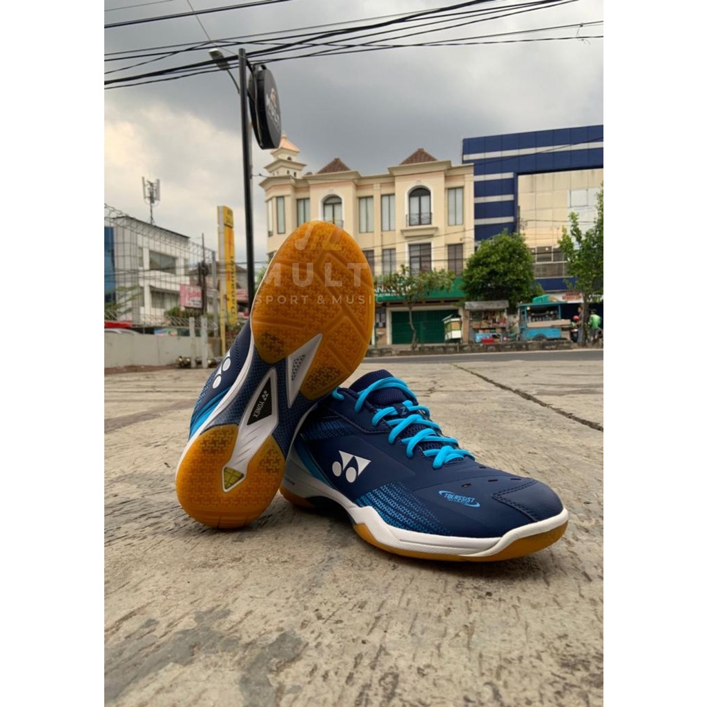 Jual Sepatu Badminton YONEX SHB 65 Z3 MAN (Navy/Blue) ORIGINAL | Shopee Indonesia
