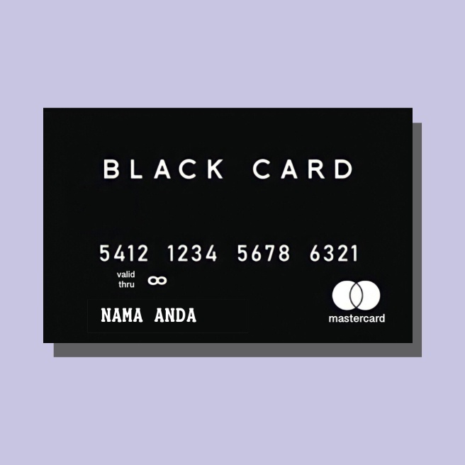 Jual AMERICAN EXPRESS - BLACK CARD PELINDUNG KARTU (SKIN CARD) + NOMOR ...