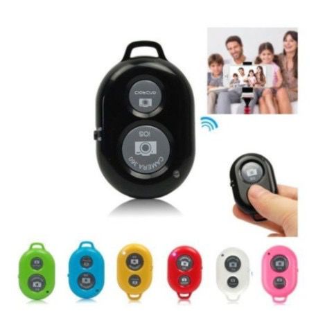 Jual [SO] Remot Bluetooth Remote Shutter Kamera Remot Tripod Handphone ...