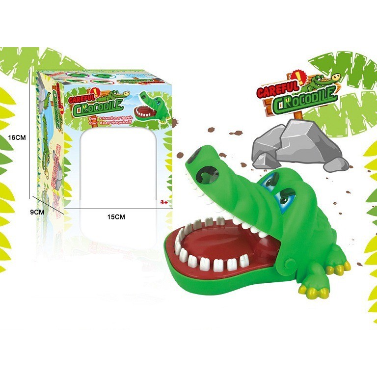 Jual crocodile buaya mainan dentist buaya gigit board game | Shopee ...