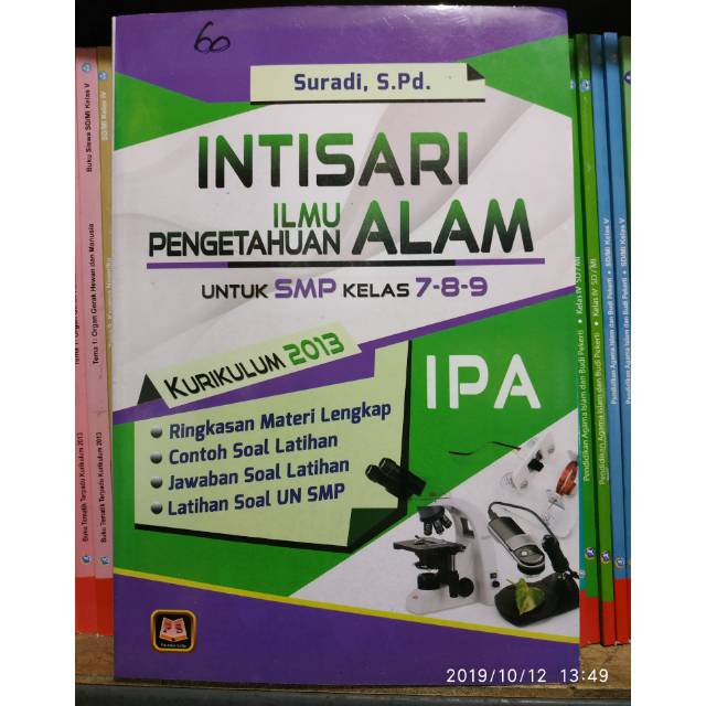 Jual Intisari IPA SMP Kelas 7 8 9 Kurikulum 2013 Pustaka Setia | Shopee ...