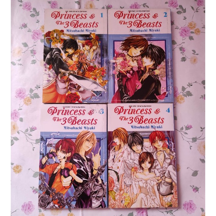 Jual Komik Princess & The 3 Beasts (Mitsubachi Miyuki) | Shopee Indonesia