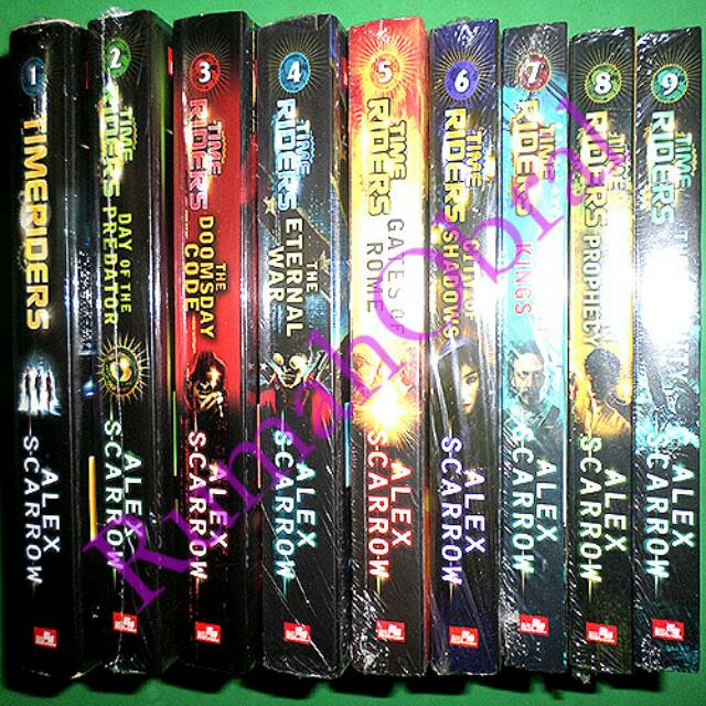 Jual Buku Seri Time Riders Komplit (1-9) Tamat Oleh Alex Scarrow ...