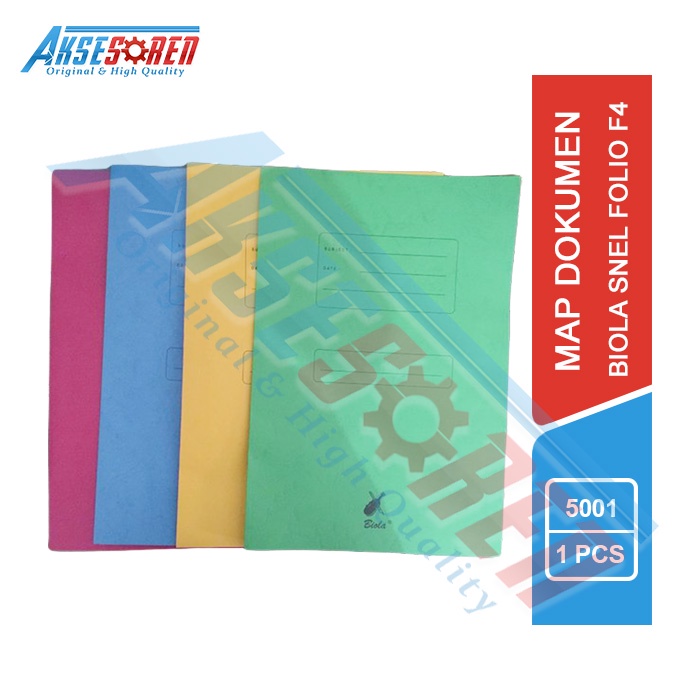 Jual MAP BIOLA SNEL FOLIO F4 [5001] / STOPMAP KERTAS AMPLOP SURAT ...