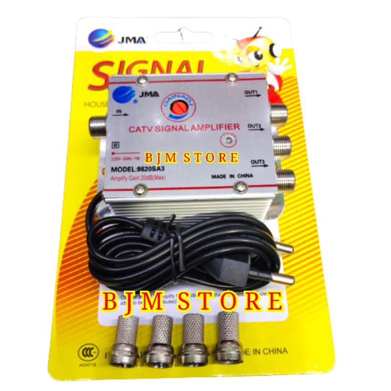 Jual BOOSTER CATV-SIGNAL AMPLIFIER 3 WAY | Shopee Indonesia