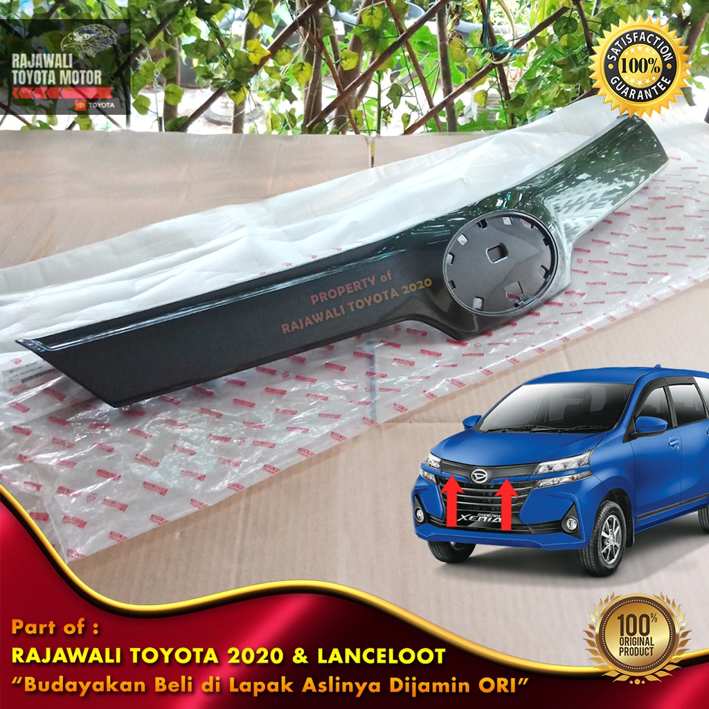 Jual Garnish Grill Hitam Grand Xenia 2020 & Avanza Lis Radiator Tipe X ...