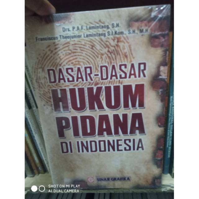 Jual Buku dasar-dasar hukum pidana di Indonesia | Shopee Indonesia