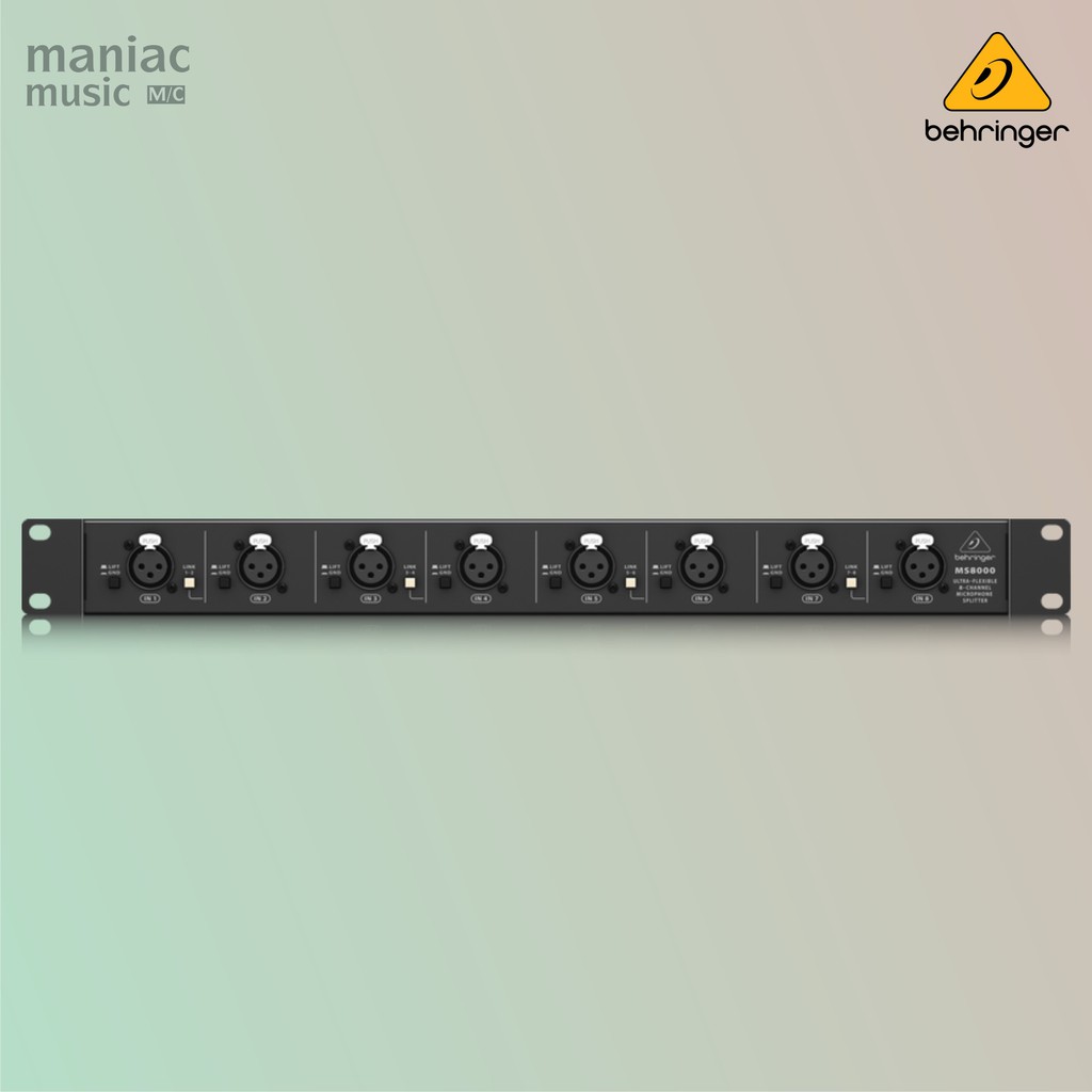 Jual Behringer MS8000 - Splitter Microphone, 8-Channe Ultra-Flexible ...