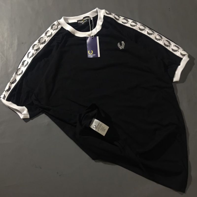 Jual KAOS RINGER FRED PERRY NAVY TAPED FULL TAG LABEL AUTHENTIC ...