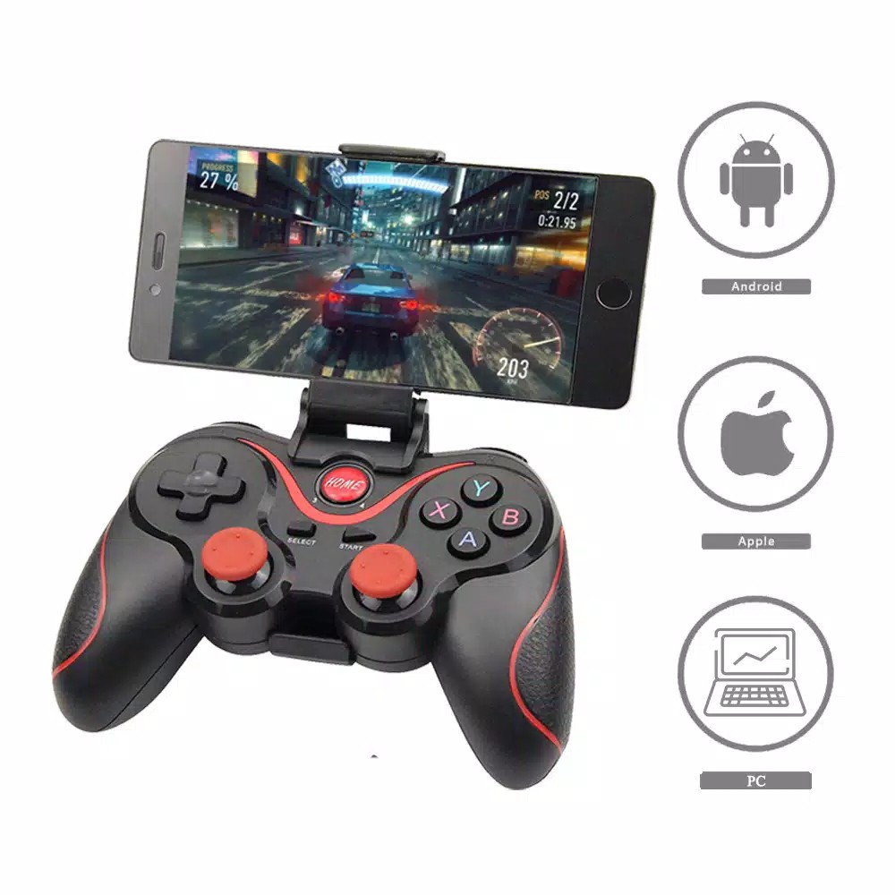 Jual Gamepad Joystick Controller 2.4G stik Game Wireless stik pc hp ...