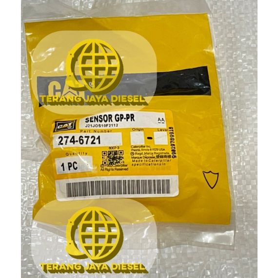 Jual 274-6721 / 2746721 Sensor Pressure 312D 320D ( C6.4 ) | Shopee ...