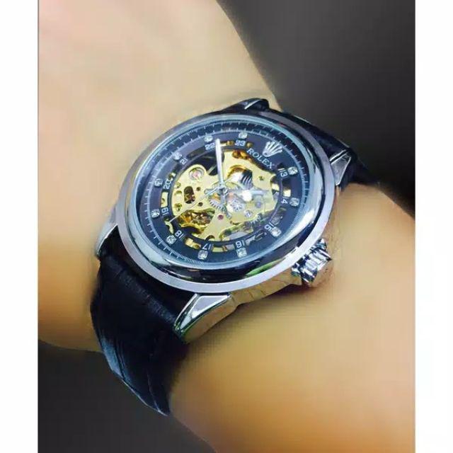 Jual Jam Tangan | Skeleton | Kulit | Classic Otomatis tanpa baterai ...