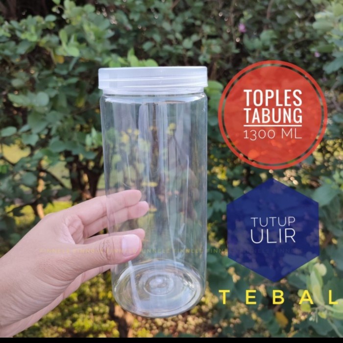 Jual HOME 006 ) TOPLES JAR TABUNG 1300 ML BAWANG SNACK SERBAGUNA KUE SPAGHETI | Shopee Indonesia