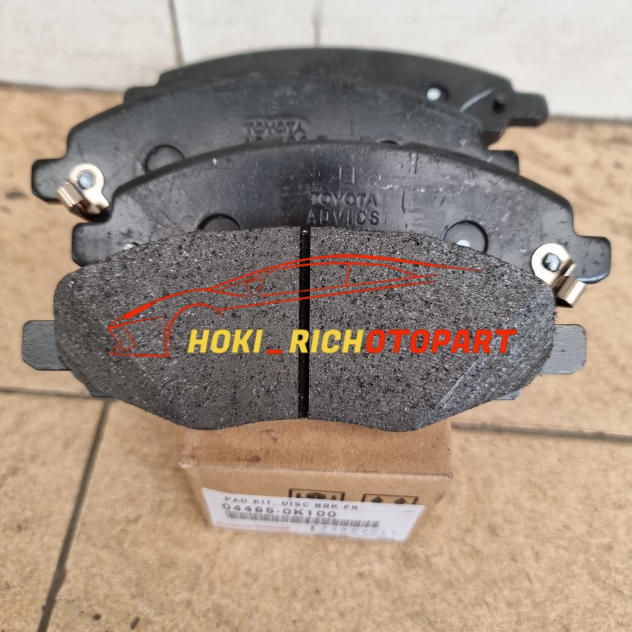 Jual Kampas Rem Brake Pad Depan Innova Original 04465-0k100 | Shopee Indonesia