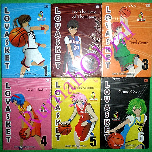 Jual Buku Seri LOVASKET Komplit (1-6) Tamat Oleh Luna Torashyngu ...