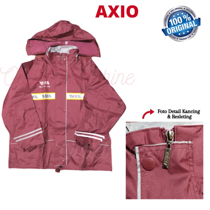Jual Jas Hujan Axio Original Mantel Motor Baju Celana Raincoat Pria ...