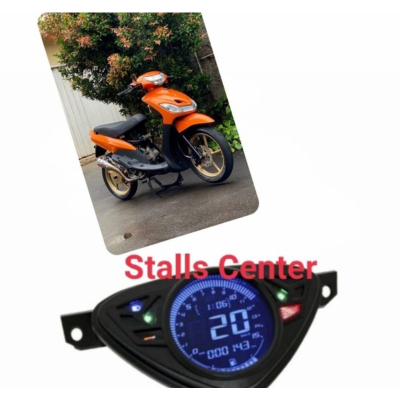 Jual Speedometer Digital Mio Sporty/Smile - Warna | Shopee Indonesia