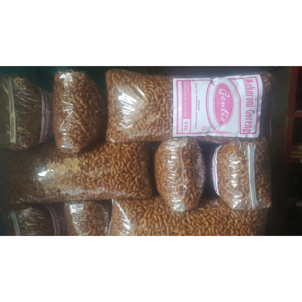 Jual MAKARONI GORENG GEULIS KEMASAN BAL (5 KG) | Shopee Indonesia