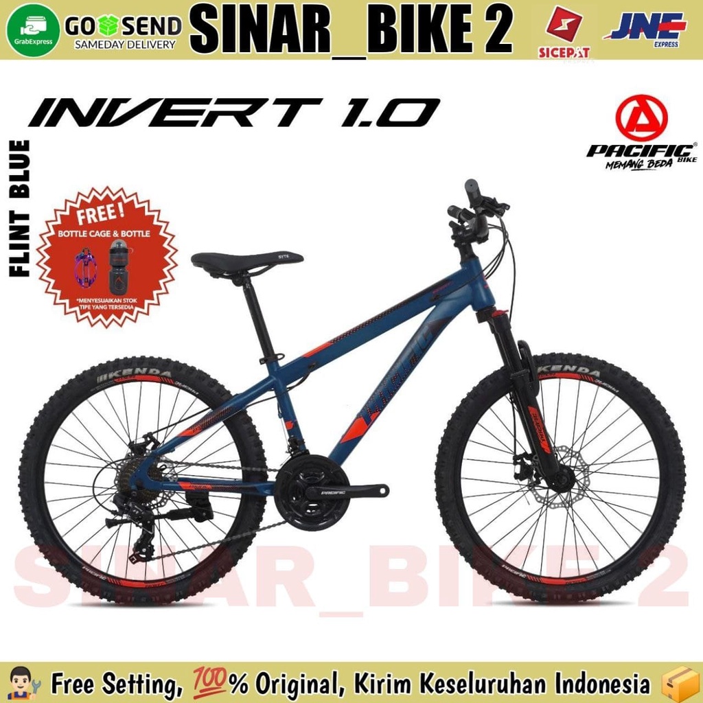 Jual Sepeda Gunung MTB Pacific 24 & 26 Inch Invert 1.0 Shimano 3x7 ...