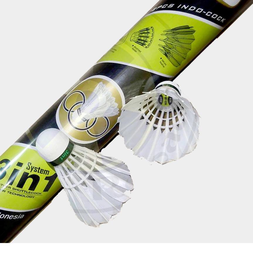 Jual Harga Terjangkau Shuttlecock kok INDOCOCK HIJAU 3 in 1 ORIGINAL ...