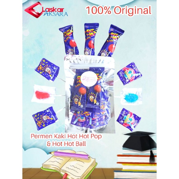 Jual Permen Lolipop Permen Kaki Hot Pop Hot Hot Ball Pendekar Biru ...