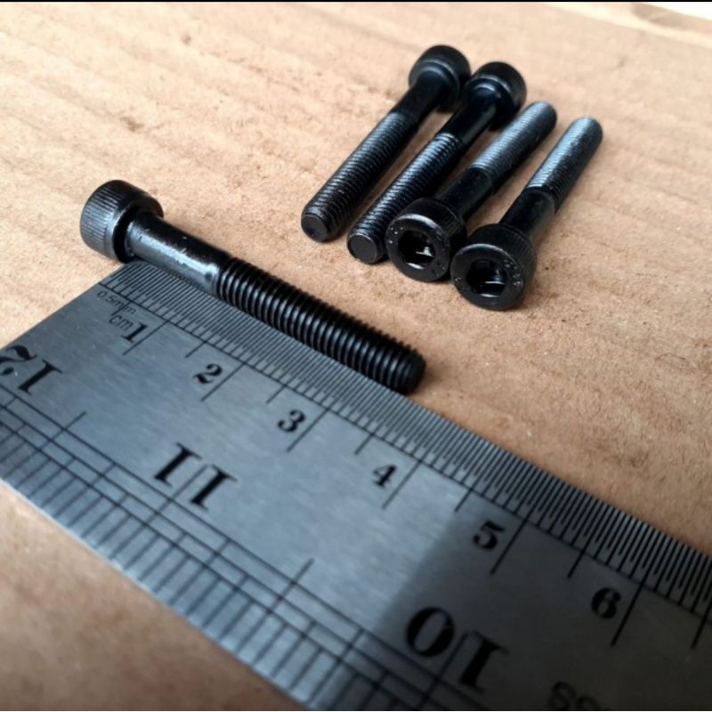 Jual BAUT L BAJA M5 X 35 / BAUT M5 / BAUT 8 KUNCI L4 / L 4 HALF DRAT ...