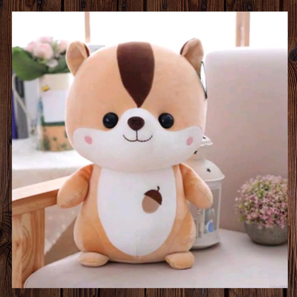 Jual Boneka Tupai lucu banget plush doll lembut mainan mewah untuk anak ...