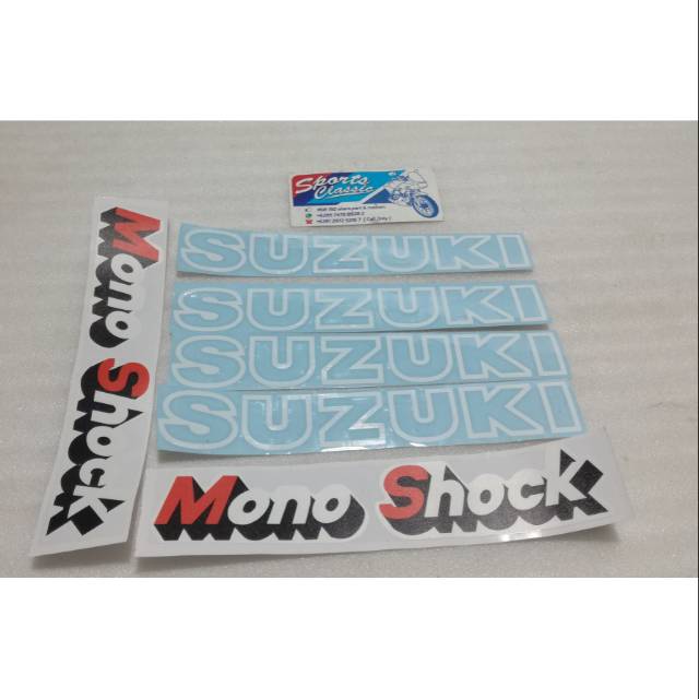 Jual Sticker Suzuki RGR Crystal 93 Tangki dan Swing Arm | Shopee Indonesia