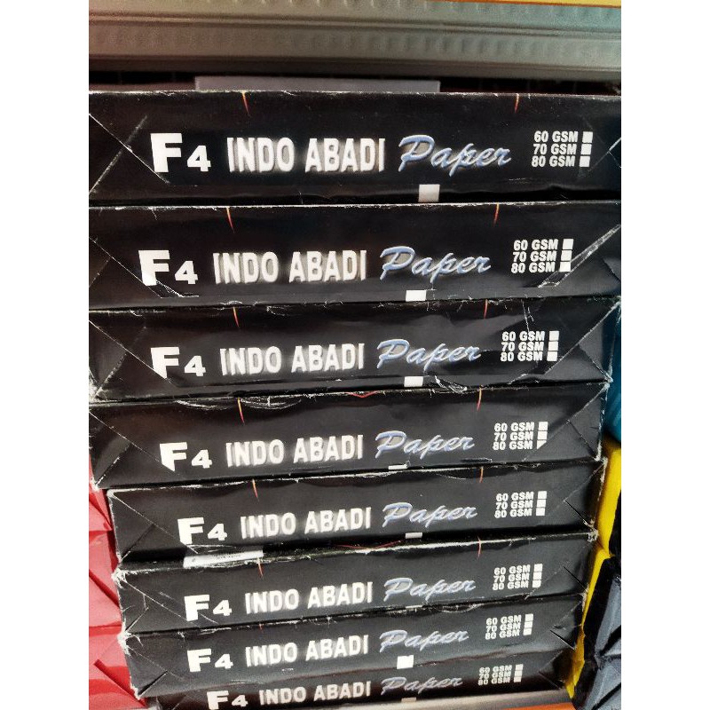 Jual KERTAS HVS WARNA F4 55 GR | Shopee Indonesia