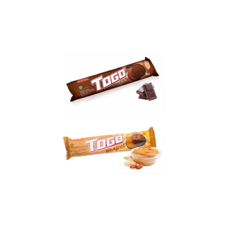 Jual Biskuit Togo Serena Chocolate / Peanut / Black Vanilla 128gr ...