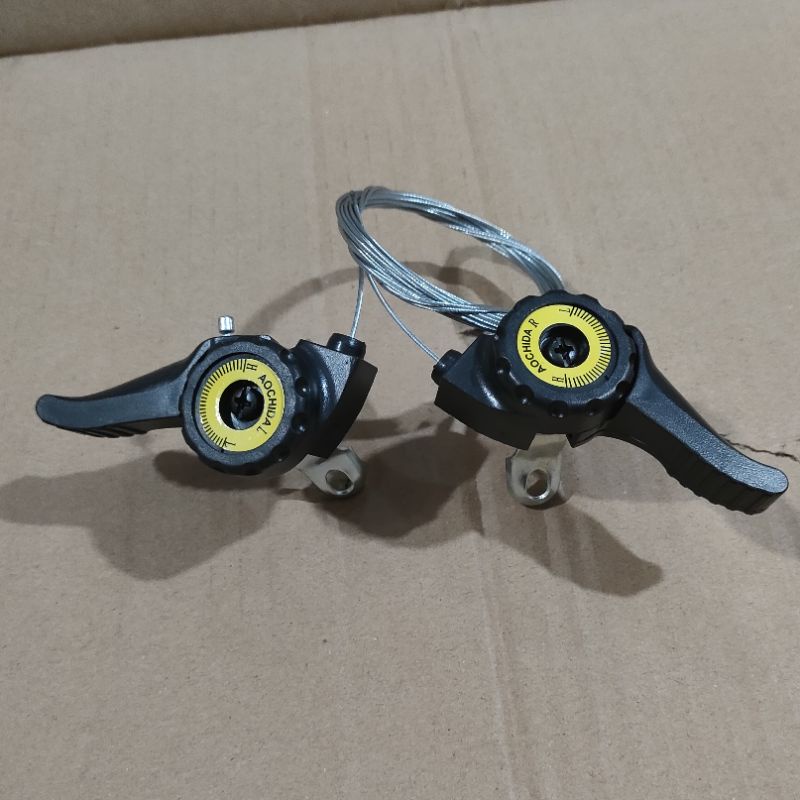 Jual Shifter Sepeda Jadul 5 6 7 8 Speed model jempol Operan gigi sepeda ...