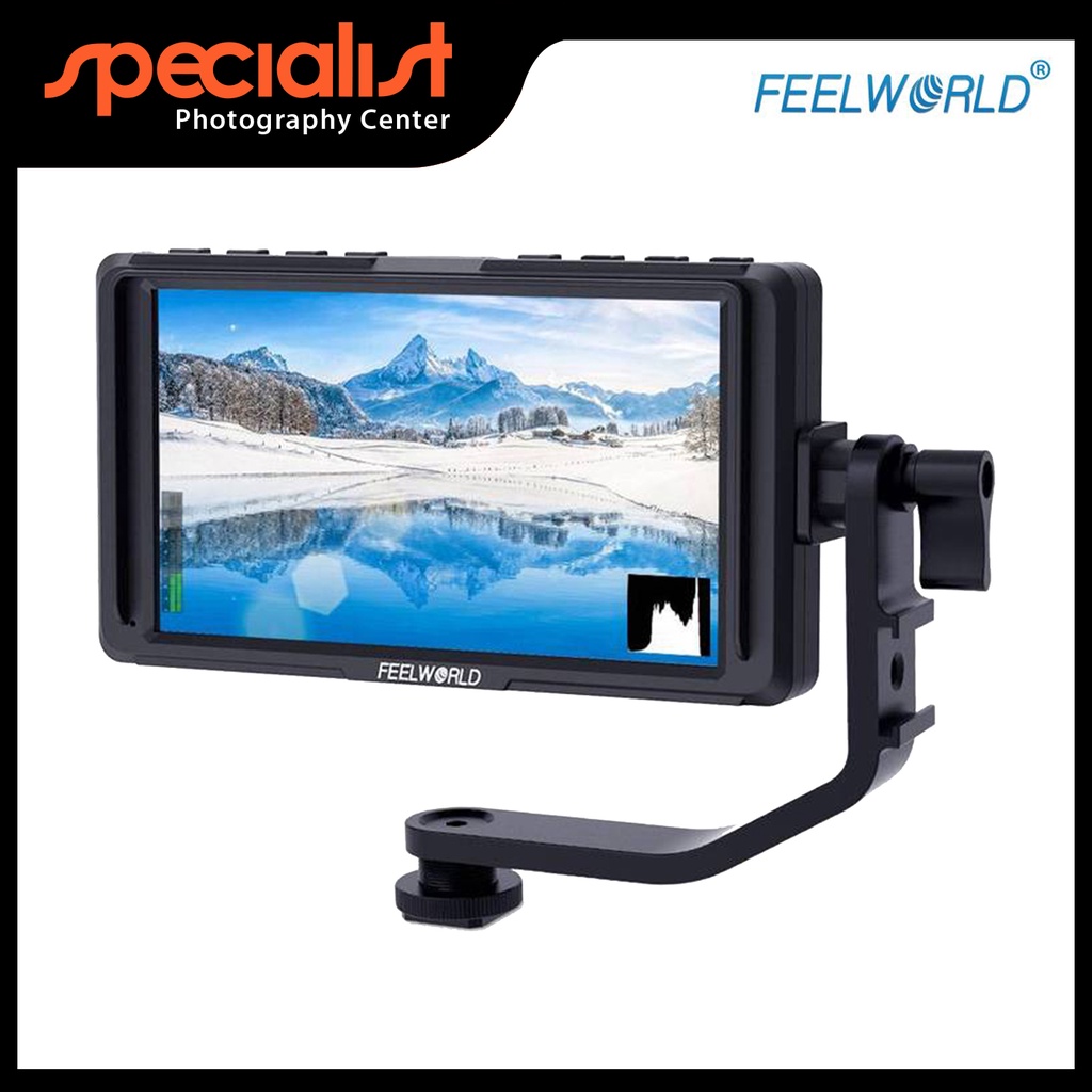 Jual FeelWorld F5 5.0" Full HD HDMI On-Camera Monitor 4K | Shopee Indonesia