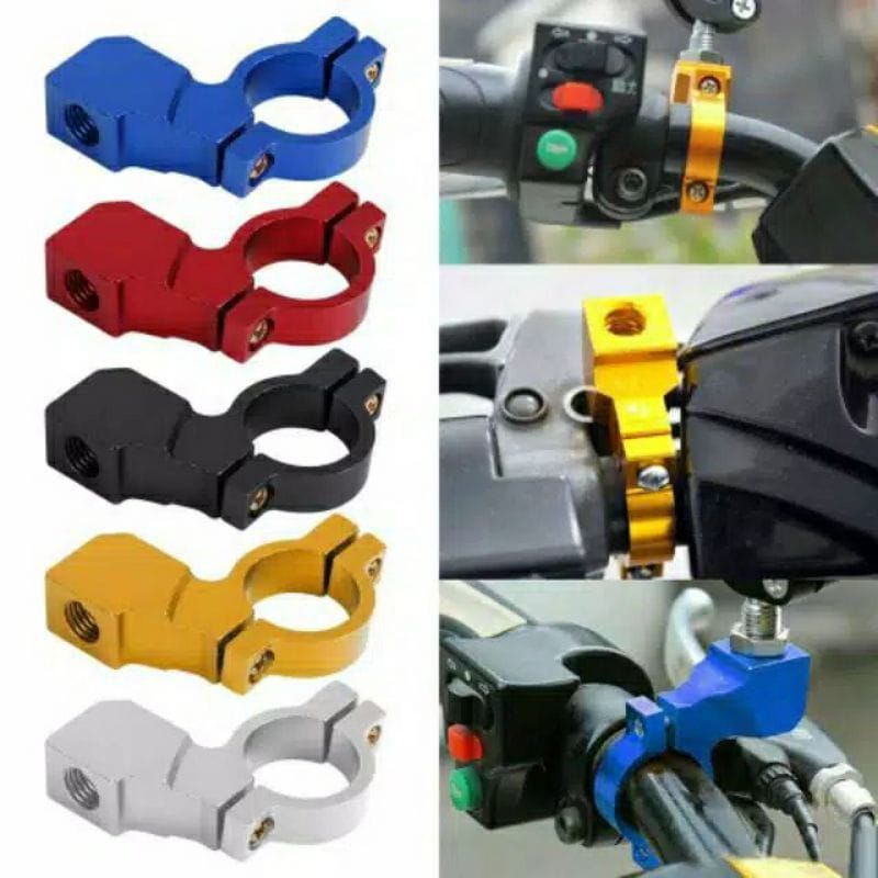 Jual BREKET SPION MOTOR BRACKET DUDUKAN SPION MOTOR CNC BRAKET BRECKET ...