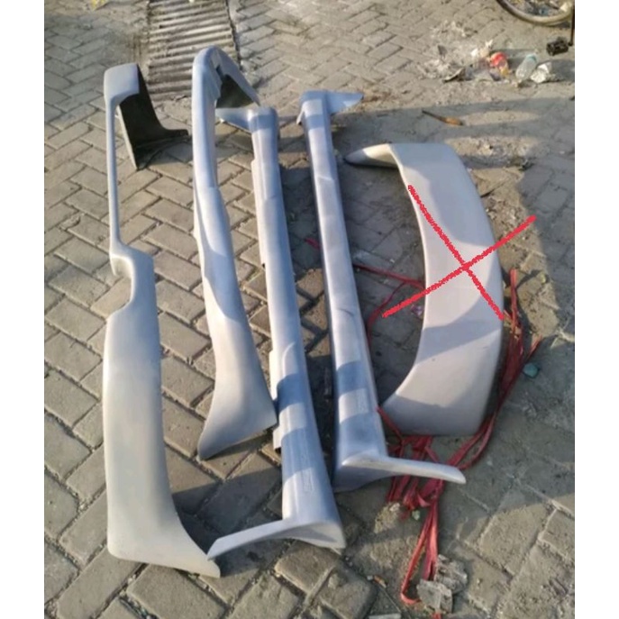 Jual Bodykit suzuki baleno 97 / 1997 1998 1999 lama epoxy | Shopee ...