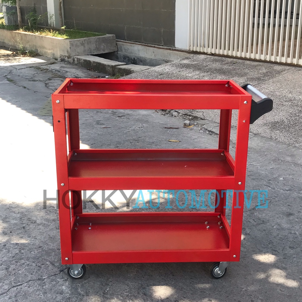 Jual tool troley rak penyimpanan tool perbengkelan / rak troli perkakas ...