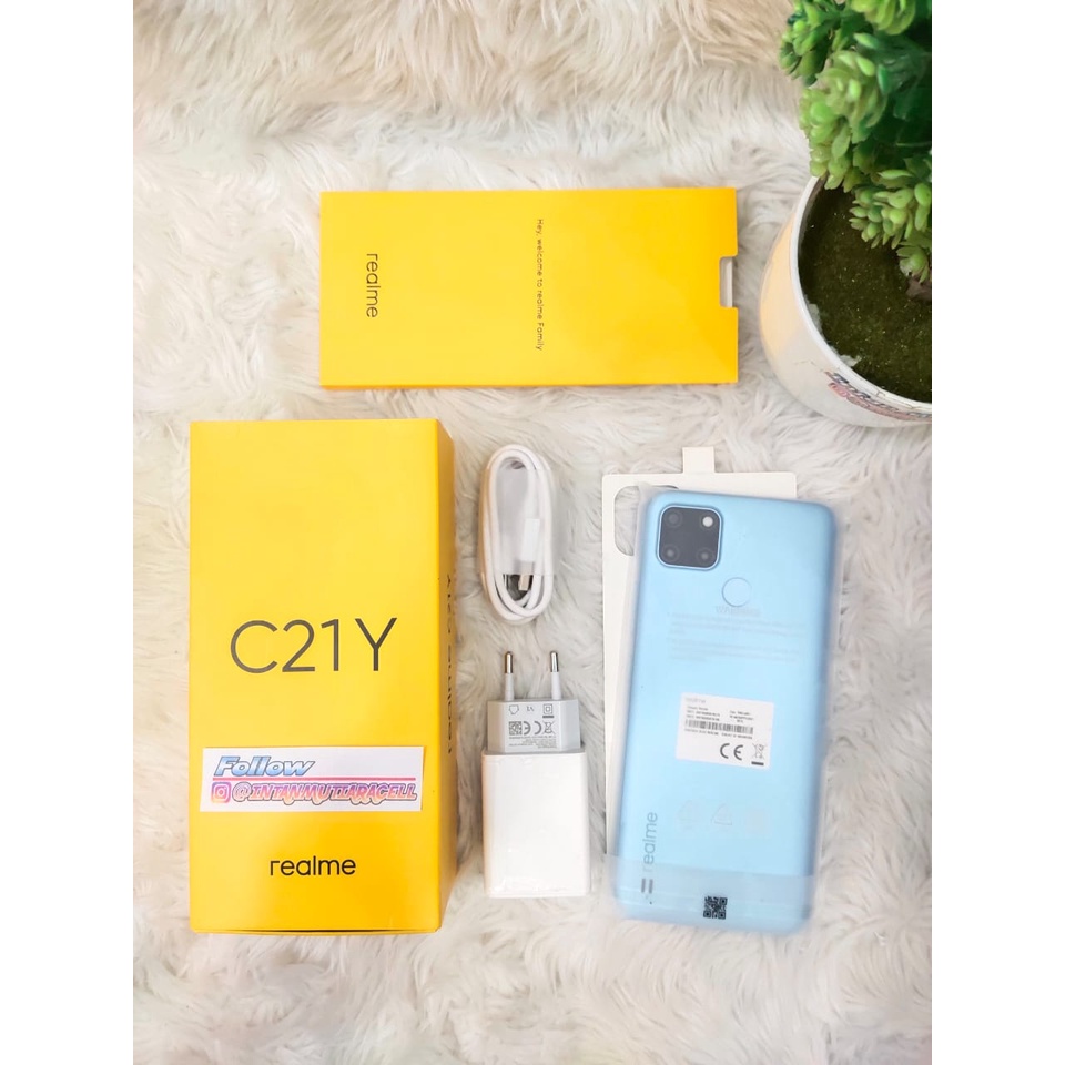 Jual Realme C21Y Ram 4 Rom 64GB (SECOND) | Shopee Indonesia