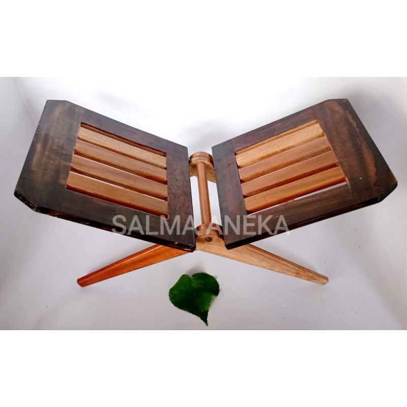 Jual REKAL REHAL MEJA KAYU MOTIF UKIR RUJI / TEMPAT AL QURAN KAYU ...