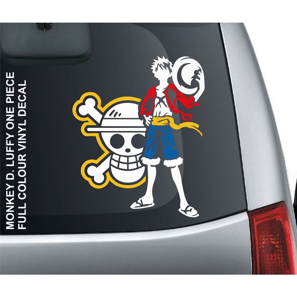 Jual Vinyl Decal One Piece Monkey D. Luffy | Shopee Indonesia