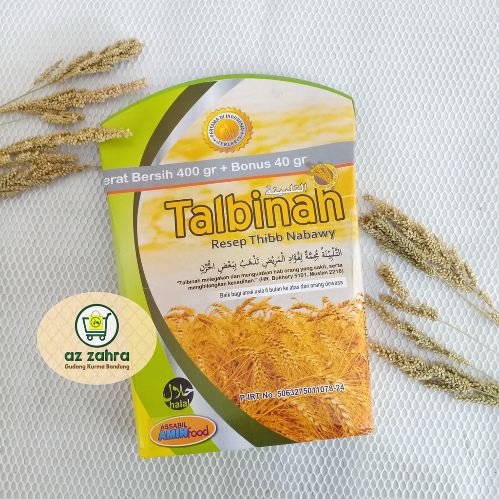 Jual Talbinah Tepung Gandum Herbal - Lambung - Maag -Tepung Talbinah ...