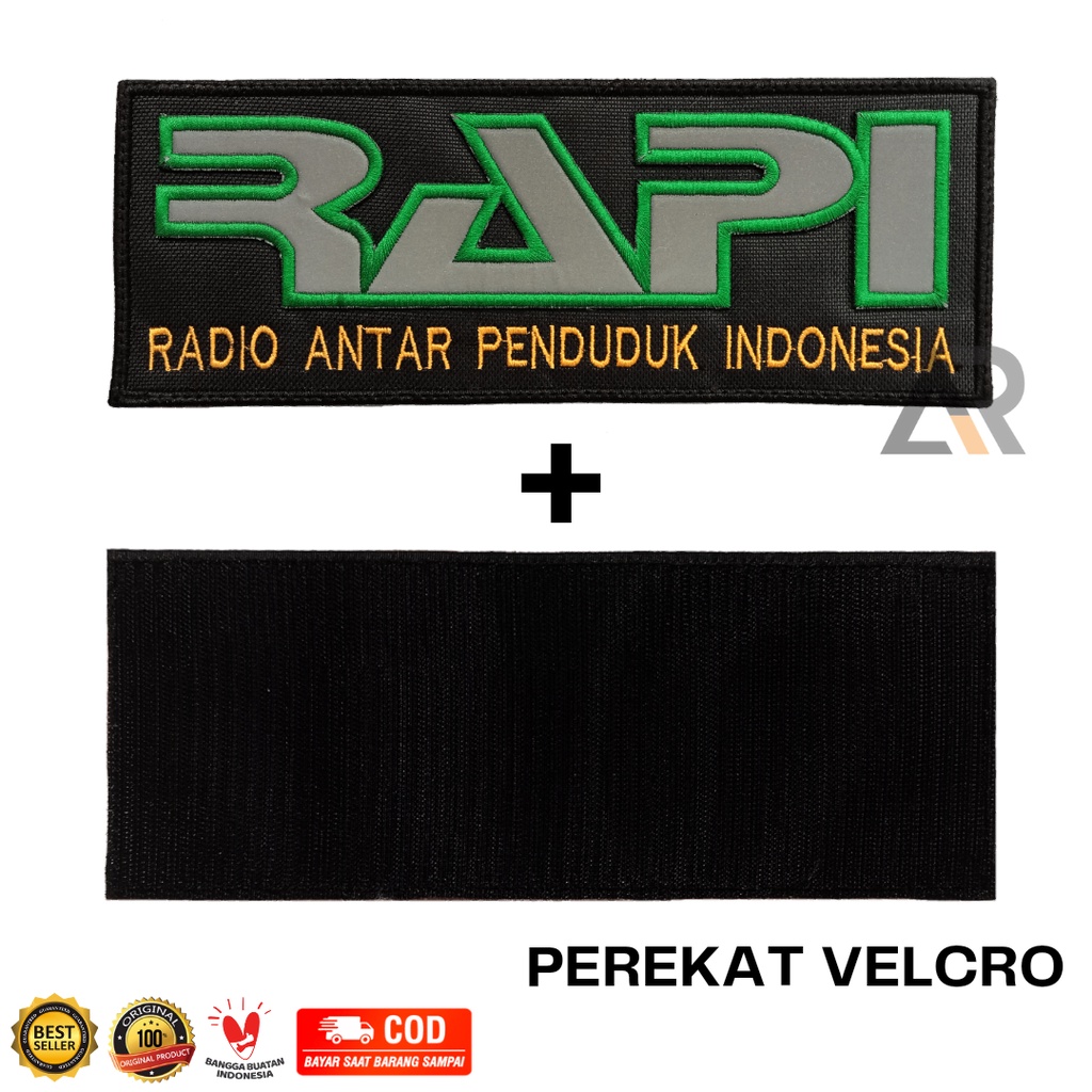 Jual LOGO BORDIR RAPI RADIO | PATCH Bordiran Komputer | HIGH QUALITY ...