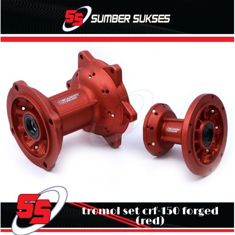 Jual Tromol set Crf150 forged // tromol cnc // tromol forged | Shopee ...
