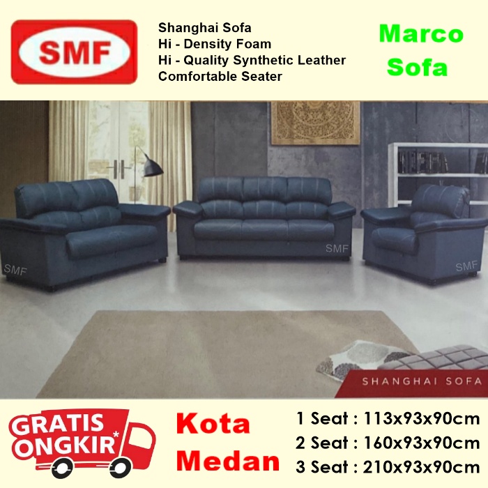 Jual SOFA SET 3.2.1 - SOFA SANTAI - SOFA TAMU -SHANGHAI- MARCO | Shopee Indonesia