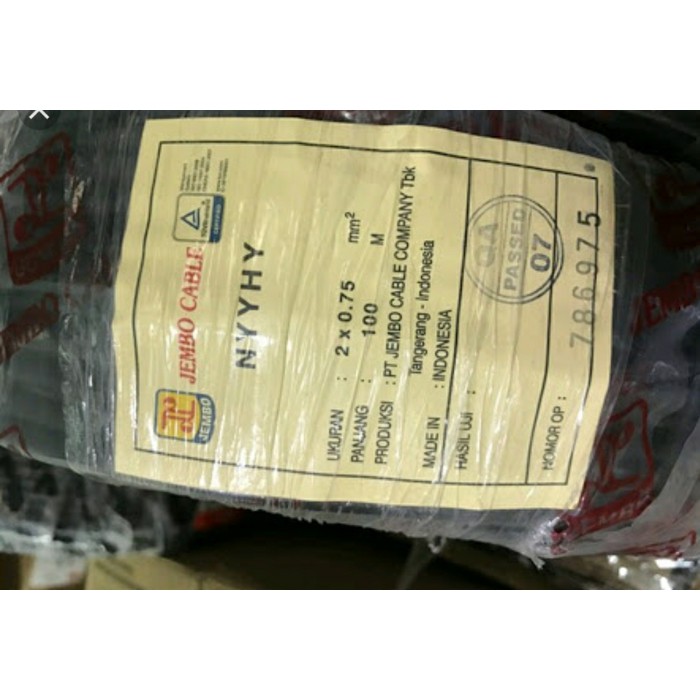 Jual KABEL NYYHY 6X0,75mm Meteran / Roll Merk Jembo | Shopee Indonesia