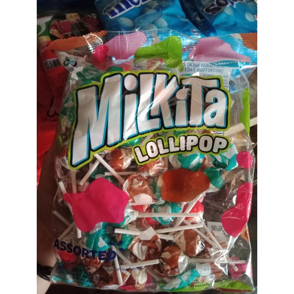 Jual Milkita Assorted Milk Lollipop Refill per Pak isi 30pcs x @9gr ...