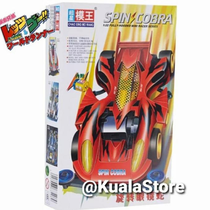 Jual Tamiya Mowang Mo Wang Spin Cobra Super Fm Chassis Mini 4Wd Lets ...