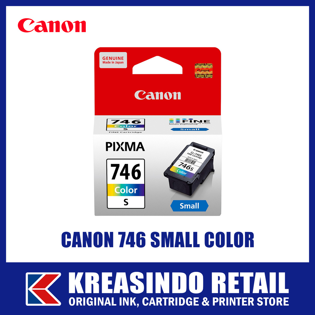 Jual Canon 746 Small Color (CL-746S) Cartridge / Tinta Original ...