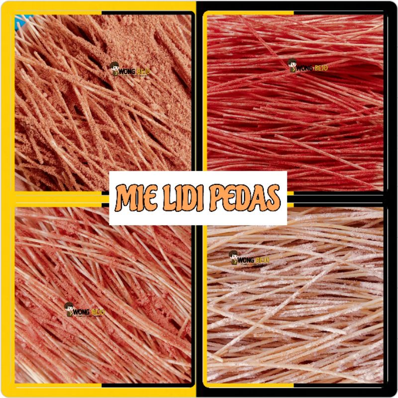 Jual JAJAN JADUl / MIE LIDI / MIE BITING PEDAS 50 GRAM (BELI 1 GRATIS 1 ...