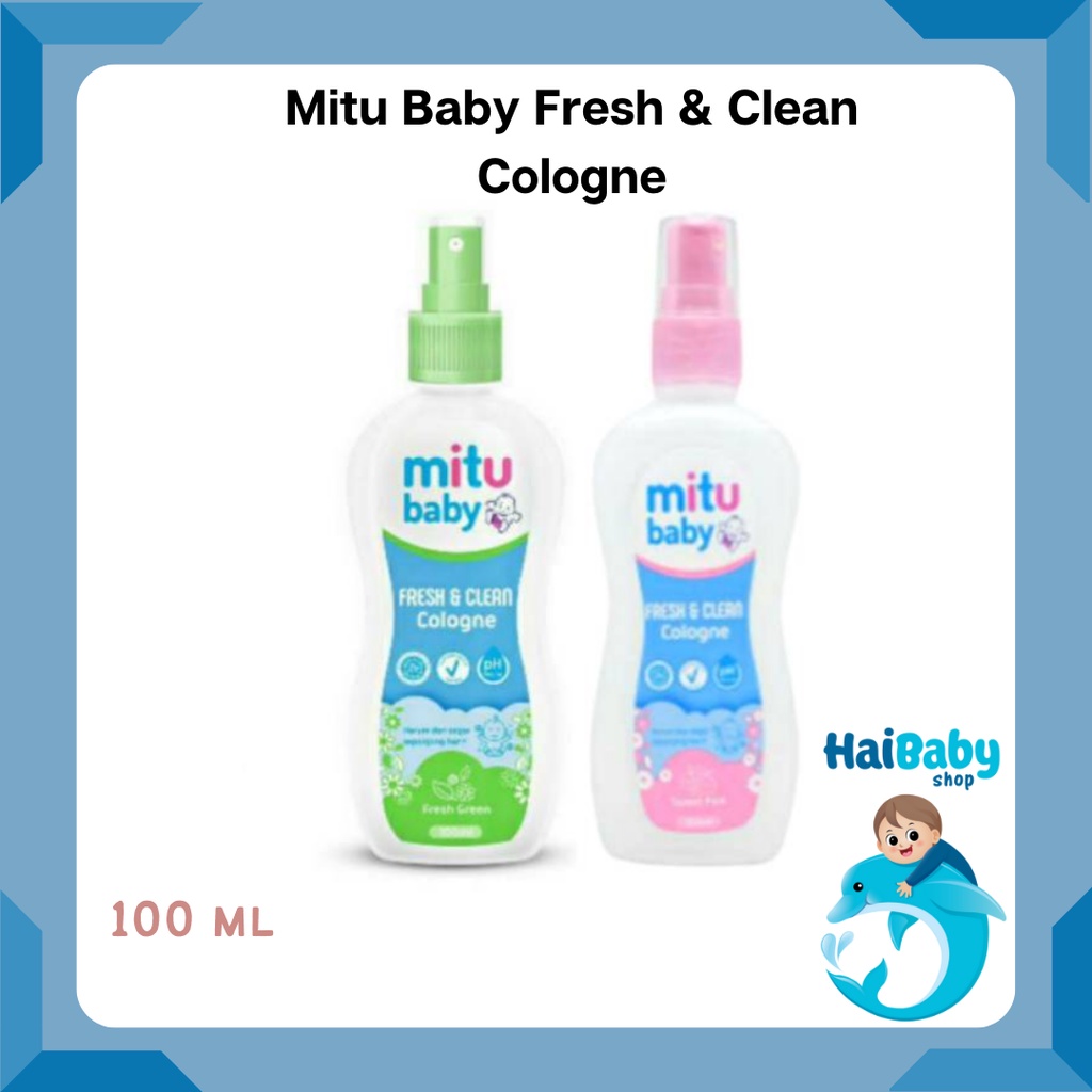 Jual Mitu Baby Fresh & Clean Cologne 100ml | Shopee Indonesia