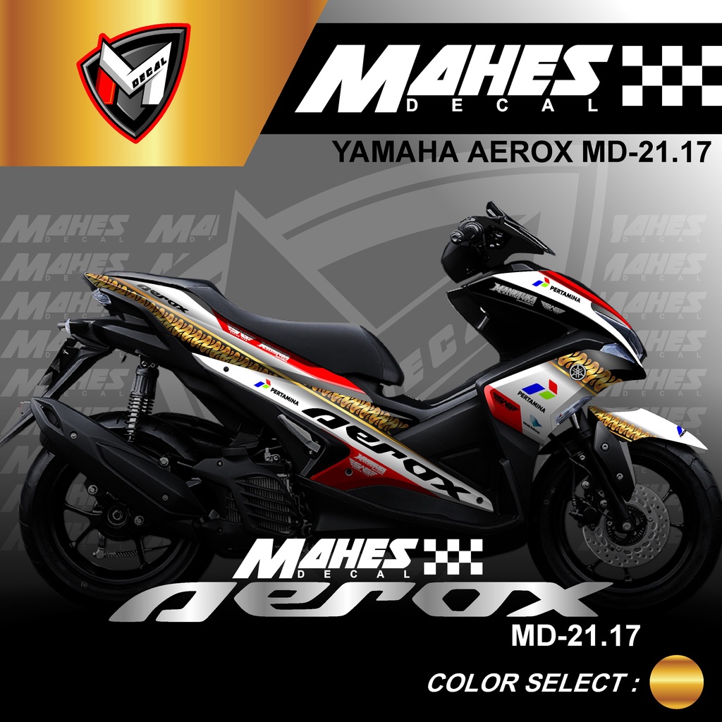 Jual Decal Sticker Yamaha Aerox 155 Fullbody - Dekal Stiker Custom ...